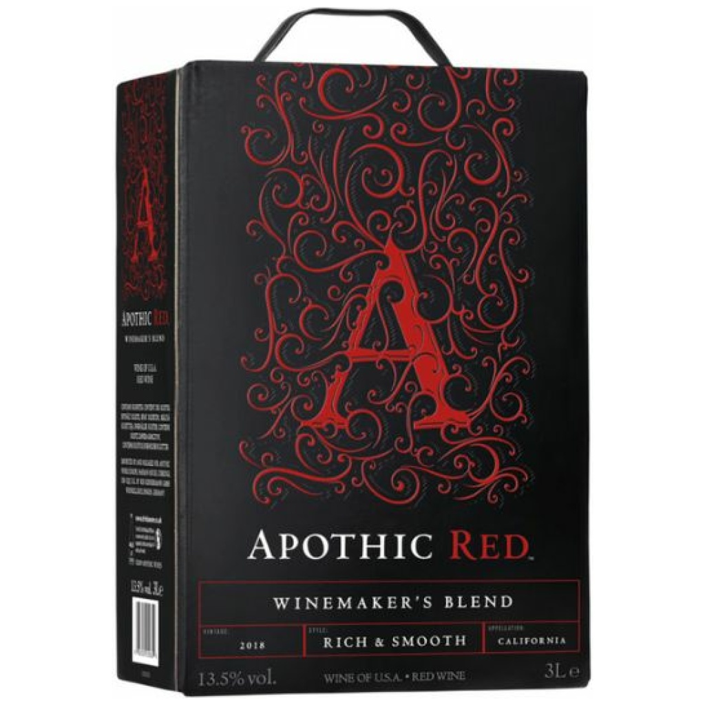 Apothic Red Winemakers Blend (BIB, 3000 ml) – Nýja Vínbúðin